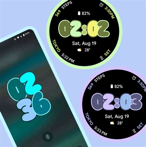 Based On One Of The Pixel Android 14 Lockscreen Clock Font Styles I Made A Watch Face I Would