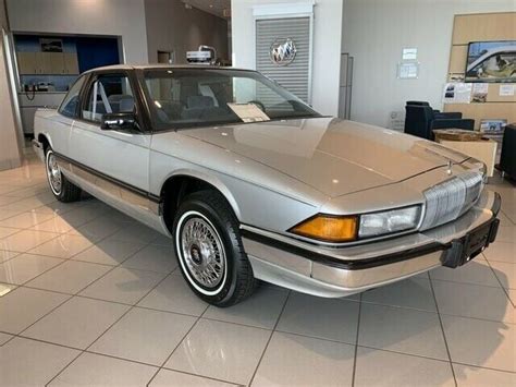 1989 Buick Regal Ltd 36520 Miles Silver Coupe 28l V6 Automatic 4 Speed