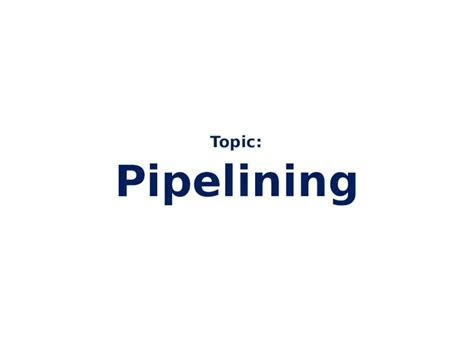 Pptx Instruction Pipeline Computer Architecture Dokumentips