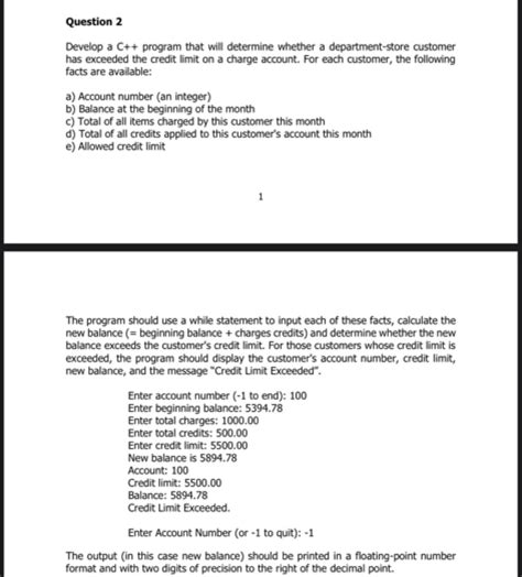 Question 2 Develop A C Program That Will Determine Whether A Department