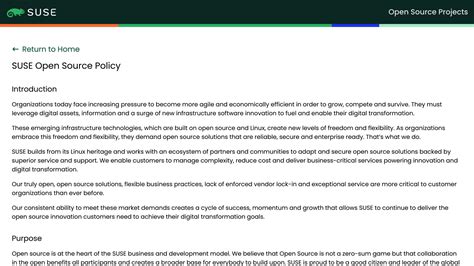 10 Open Source Policy Templates And Examples