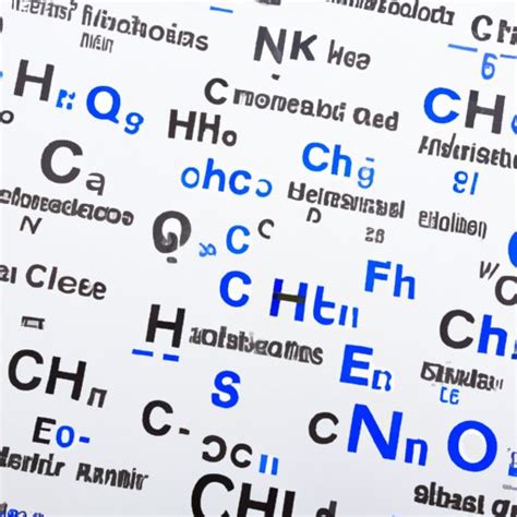 What Is A Chemical Formula A Comprehensive Guide To Understanding
