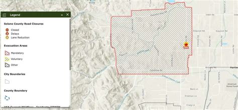 Timm Fire In Vacaville Prompts Evacuations In Solano County