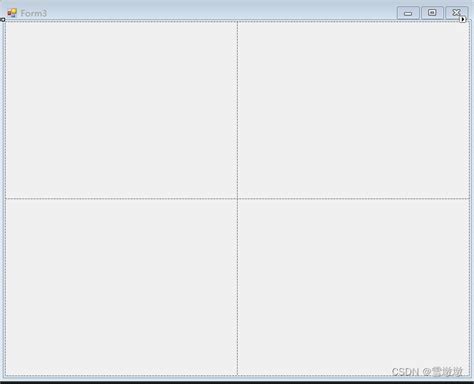C 使用tableLayoutPanel控件实现窗体布局 CSDN博客