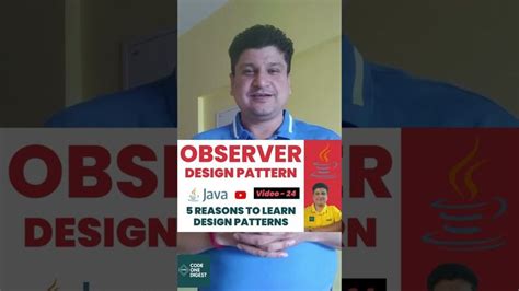 Observer Design Pattern Tutorial With Java Coding Example For Beginners Design Pattern Java