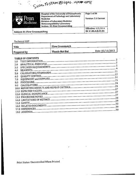 Pdf Flow Crossmatching Protocol Dokumen Tips