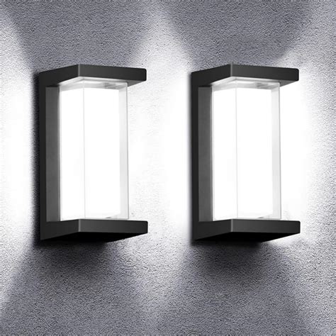 Juyace 18w Outdoor Porch Lights Exterior Lighting Fixtures Wall Mount