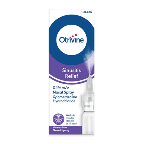 Otrivine Sinusitis Relief Mcfaddens Pharmacy