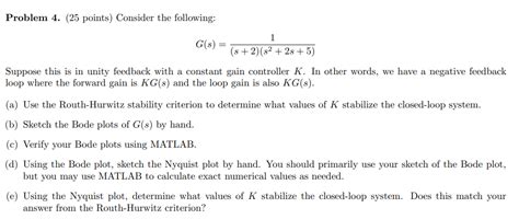 Solved Problem 4 25 Points Consider The Following