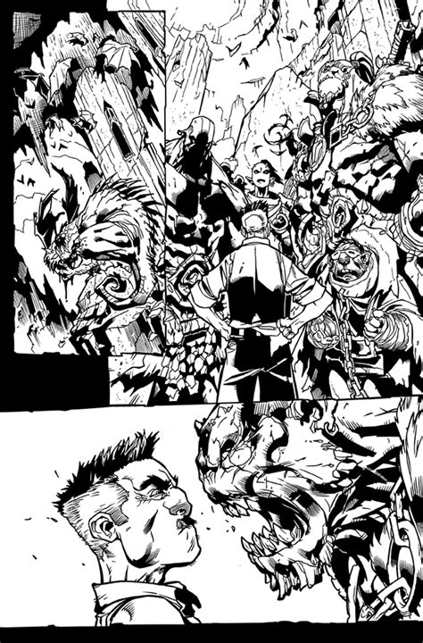 Comic Inks On Behance