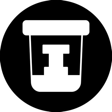 Biological Laboratory Sample Container Glyph Circle Inverted 67136414 Vector Art At Vecteezy