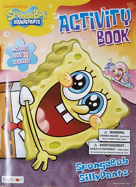 Spongebob Squarepants Spongebob Sillypants Worlds Largest Coloring And Activity Book Archive