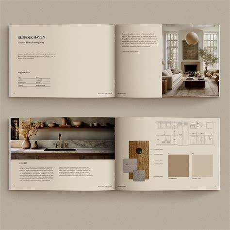 Interior Design Portfolio Template Portfolio Template Design Interior Design Portfolio Layout