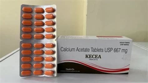 667mg Calcium Acetate Tablets At ₹ 600box Calcium Tablet In Chennai