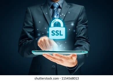 Ssl Secure Sockets Layer Concept Cryptographic Stockfoto Jetzt
