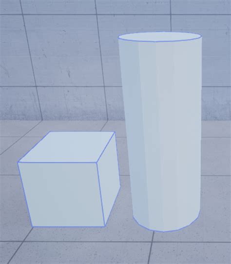 Predefined Shapes In Unreal Engine Unreal Engine 54 Documentation Epic Developer Community