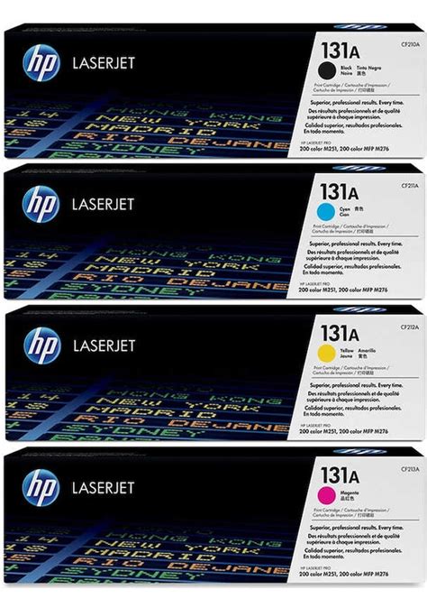 Hp Laserjet Pro Color Mfp M N A Toner Seti Fiyatlar Ve Zellikleri