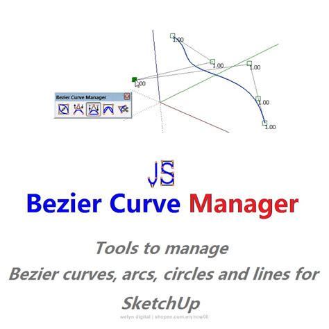 Sketchup Plugins Extension Tutorial 2025 Jps Bezier Curve