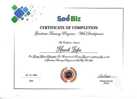 Haseeb Zafar On Linkedin Im Excited To Announce That I Have