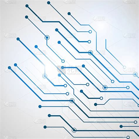 抽象的技术背景素材 花瓣网