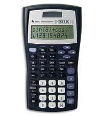 Texas Instruments TI 30X IIS Scientific Calculator User Manual