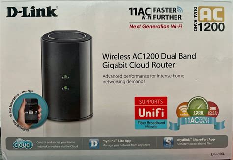 D Link DIR L Wireless AC Dual Band Gigabit Cloud Router Computers Tech Parts