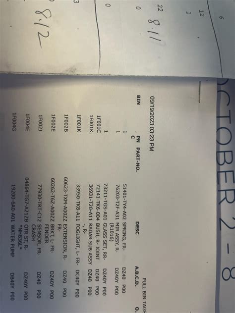 Bin Change R Partscounter