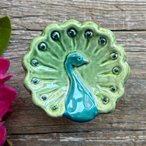 Peacock Ring Etsy