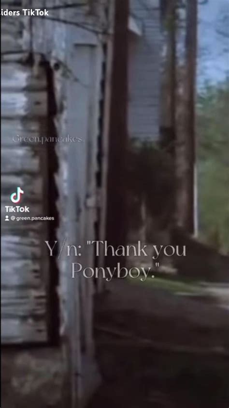 Steve Randle Pov The Outsiders Greasers The Outsiders Imagines Outsiders Movie