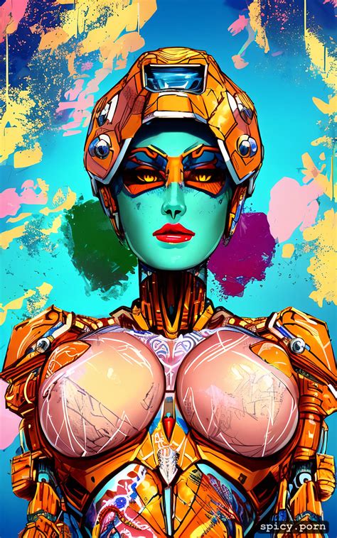 Image Of Key Visual Nude Mech Intricate Precise Lineart Highly Detailed Spicy Porn