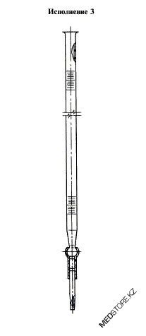 Купить Бюретка 1-3-2-100 без крана в Алматы