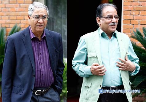 प्रधानमन्त्री प्रचण्ड र कांग्रेस सभापति देउवाबीच भेटवार्ता अन्नपूर्ण