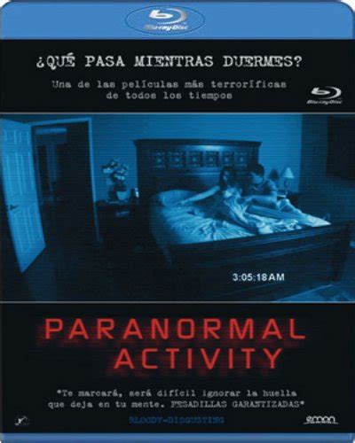 Paranormal Activity Blu Ray Oren Peli Katie Featherston Micah