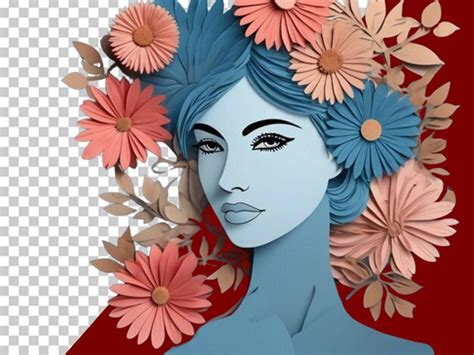 Page 3 Flower Woman Head Psd 1000 High Quality Free Psd Templates
