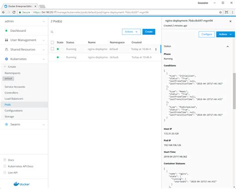 Mirantis Documentation Deploying A Workload To A Kubernetes Cluster