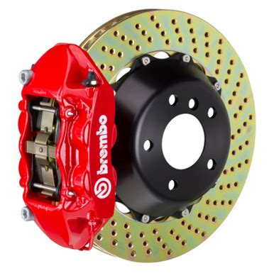 Brembo 17 F150 Raptor Rear Gt Bbk 4 Piston Cast 380x28 2pc Rotor