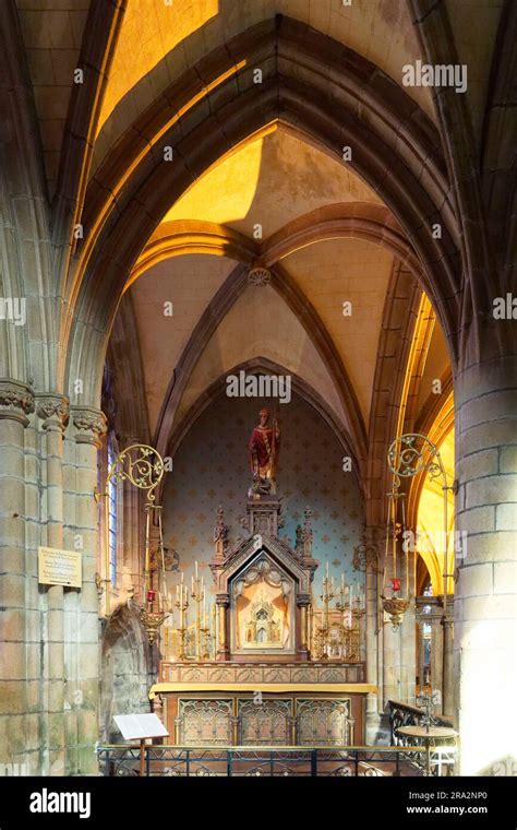 France Finistere Saint Pol De Léon The Saint Paul Aurelien Cathedral