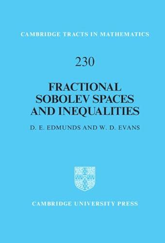 Fractional Sobolev Spaces And Inequalities Stanzatextbooks