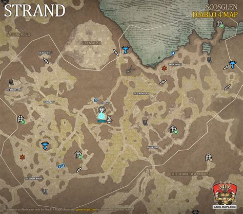 Scosglen Map For Diablo 4