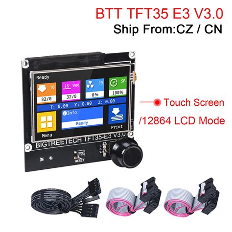 Bigtreetech Tft35 E3 V3 0 Touch Screen 12864 Lcd Display For Skr Mini E3 V2 Ender 3 V2 Upgrade