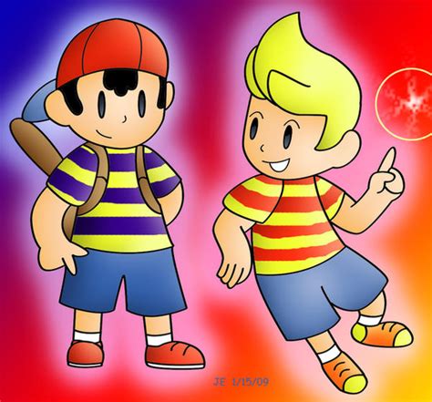 Ness And Lucas By Not Wisqoxd On Deviantart