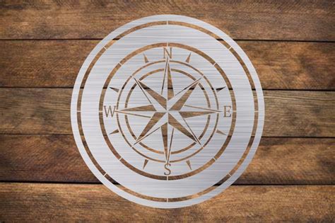 Nautical Compass Combo Pack Dxf Svg Cnc Plasma Waterjet Metal