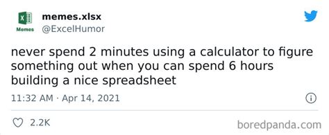 The Excel Humor Instagram Page Shares 35 Humorous And Relatable Posts Bored Panda