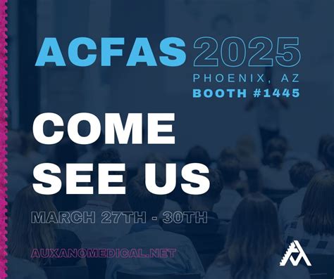 Auxano Medical On Linkedin We Are Excited To Announce The Start Of Our Tradeshow Season Beginning…