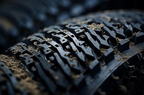 Premium Photo Closeup Of A Graders Tire Treads Gripping The Ground Best Grader Image Photography