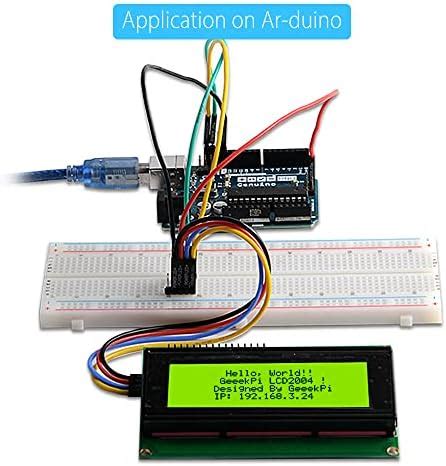 GeeekPi IIC I C TWI Serial LCD X Display Module With I C Interface Adapter Yellow