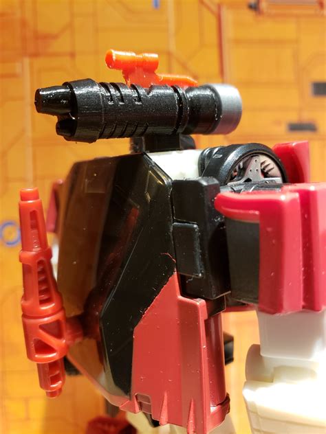 Archivo Stl Transformers Wfc Siege Sideswipe Red Alert Lanzamisiles