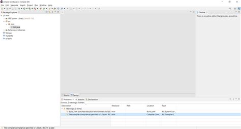 in eclipse windows builder design view not showing anything stack