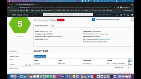 Attach Secondary Vnic To Oci Compute Instance Part1 Youtube